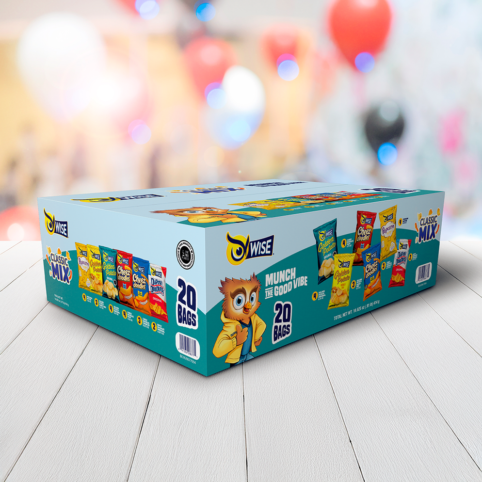 Classic Mix 20 Variety Pack — Wise Snacks