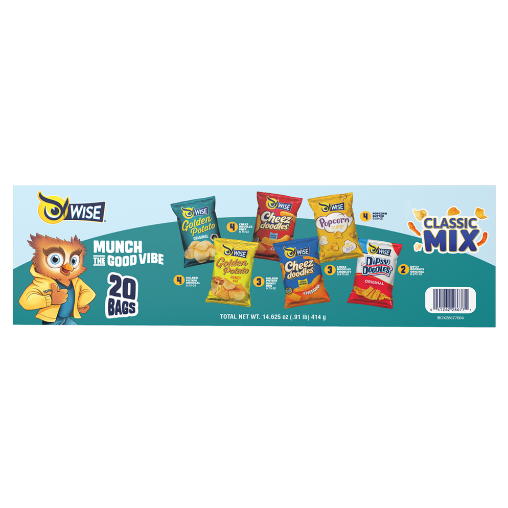 Classic Mix 20 Variety Pack — Wise Snacks