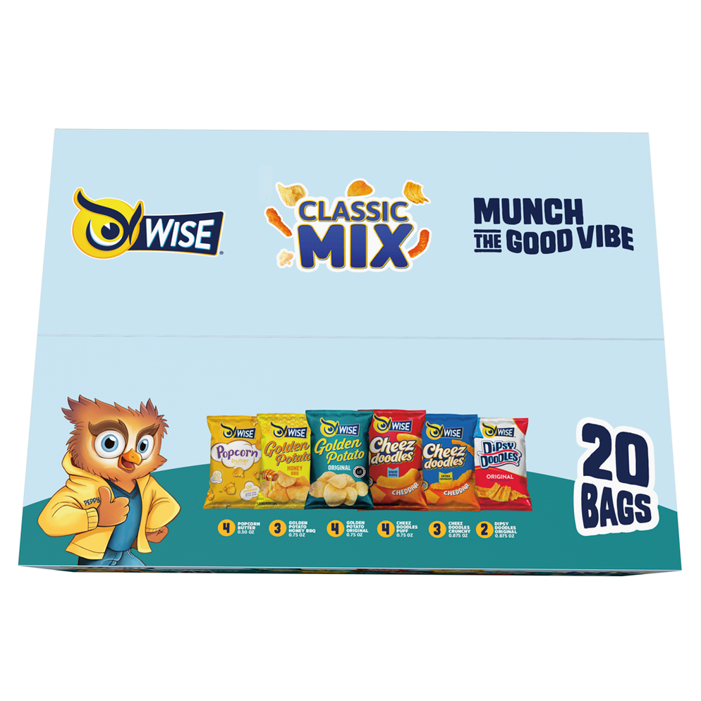 Classic Mix 20 Variety Pack — Wise Snacks