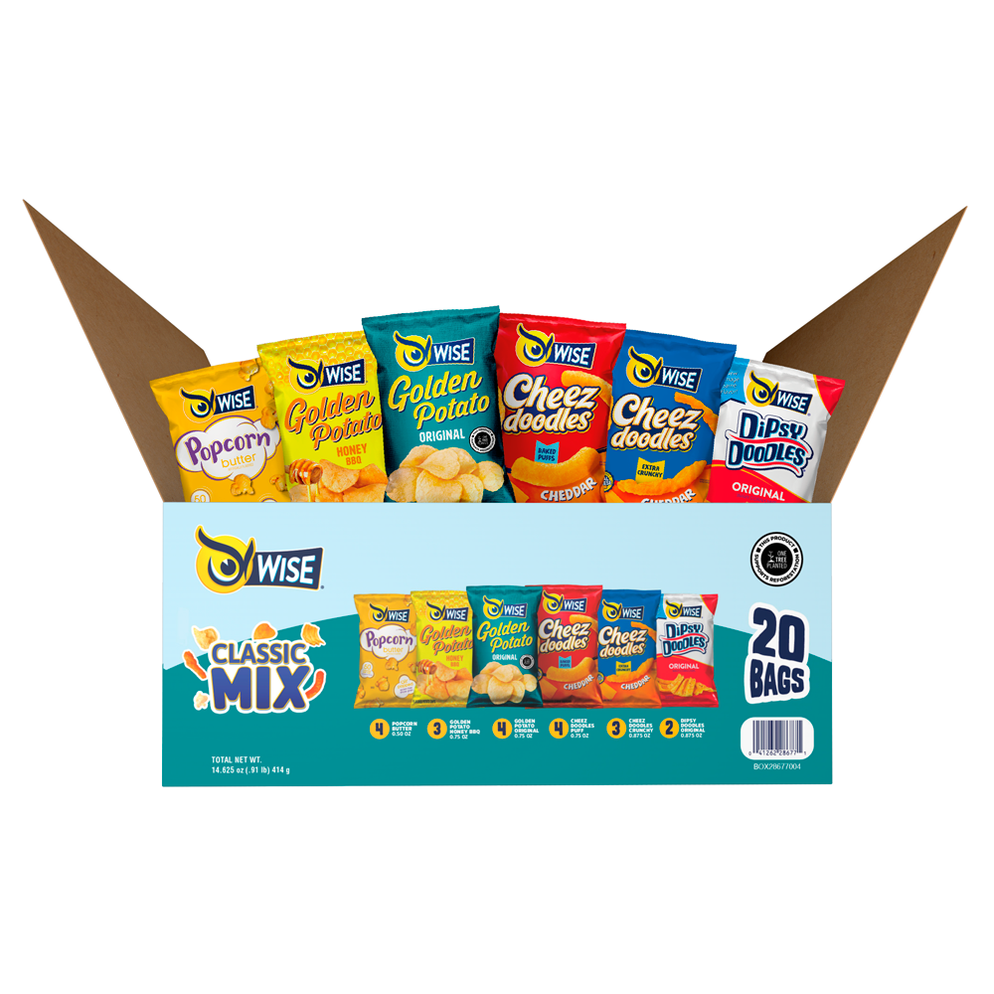 Classic Mix 20 Variety Pack — Wise Snacks