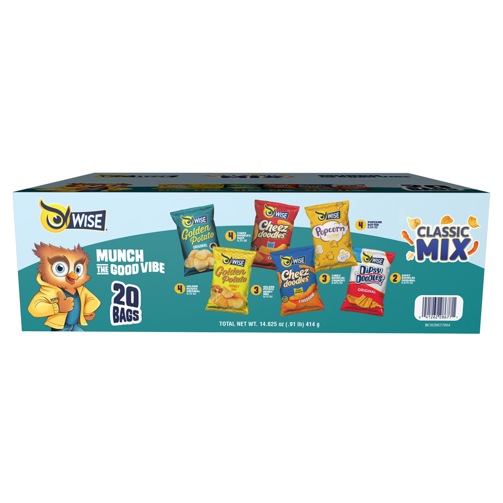 Classic Mix 20 Variety Pack — Wise Snacks