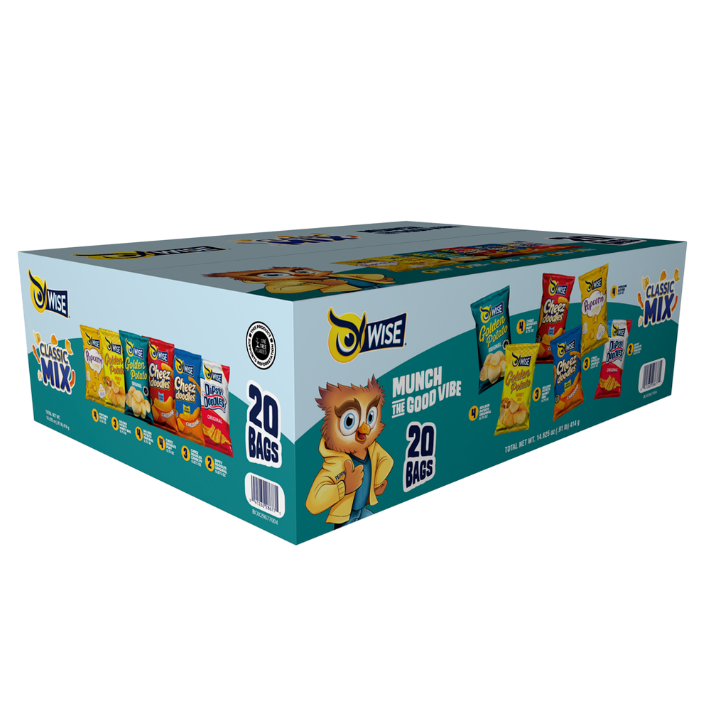 Classic Mix 20 Variety Pack — Wise Snacks