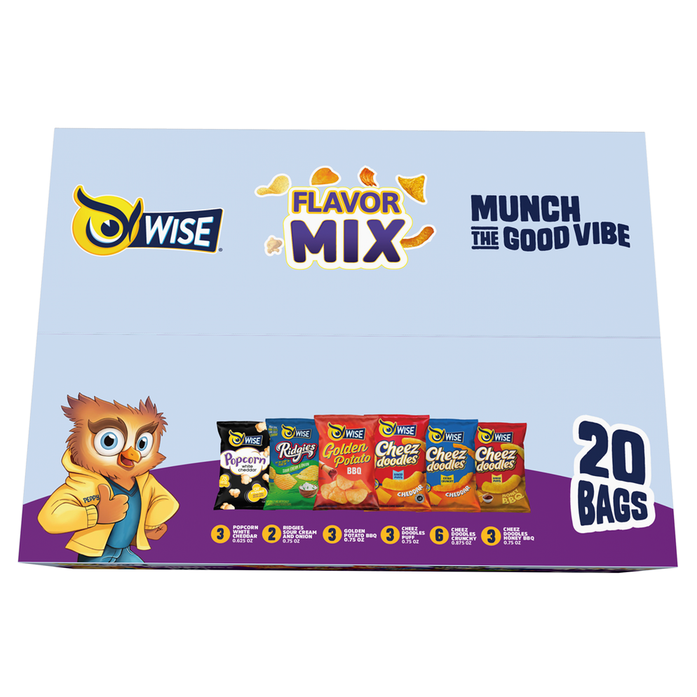Flavor Mix 20 Variety Pack — Wise Snacks