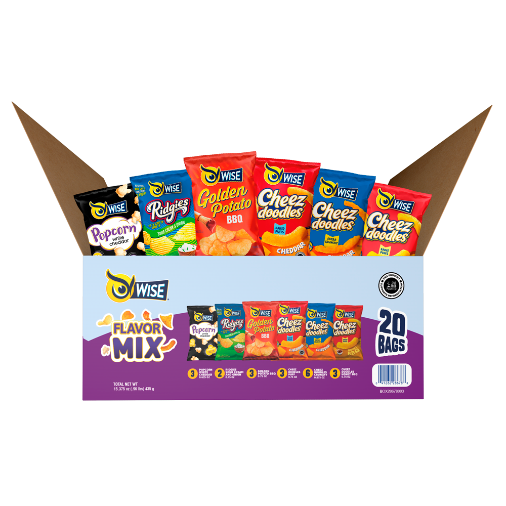 Flavor Mix 20 Variety Pack — Wise Snacks