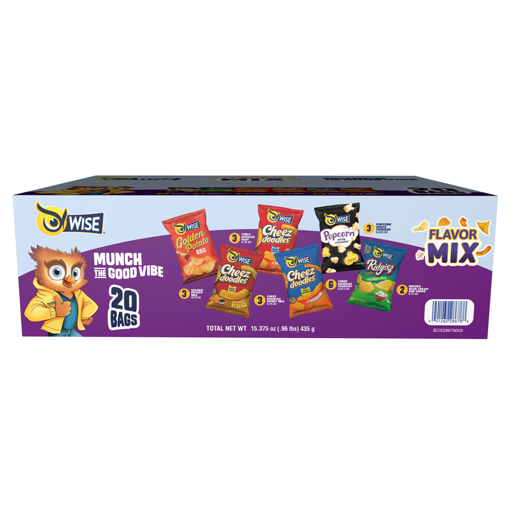 Flavor Mix 20 Variety Pack — Wise Snacks