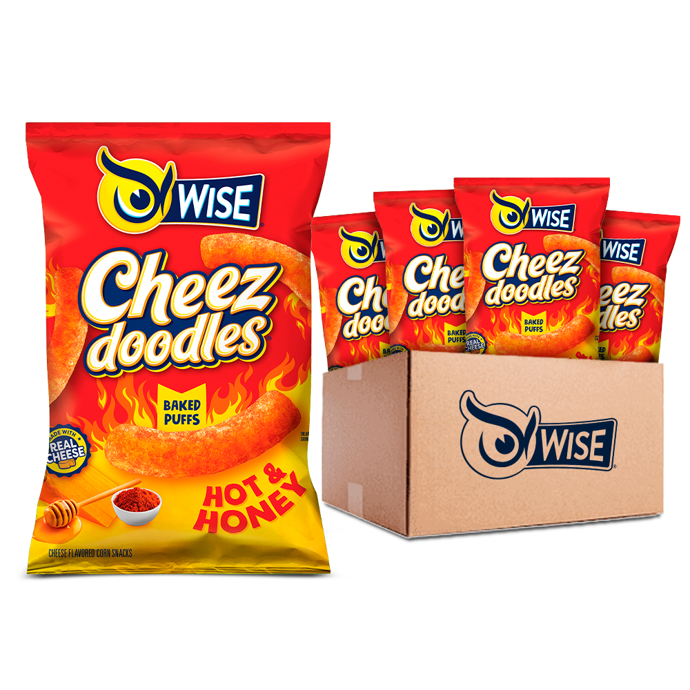 Hot & Honey Baked Puffs — Wise Snacks