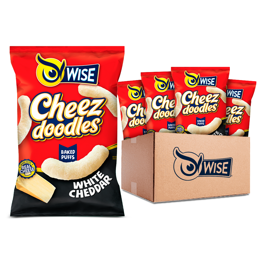White Cheddar Baked Puff — Wise Snacks
