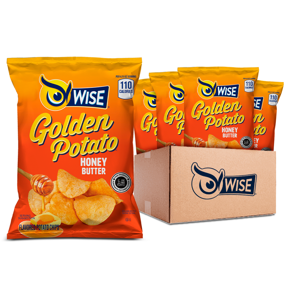 Honey Butter Potato Chips — Wise Snacks