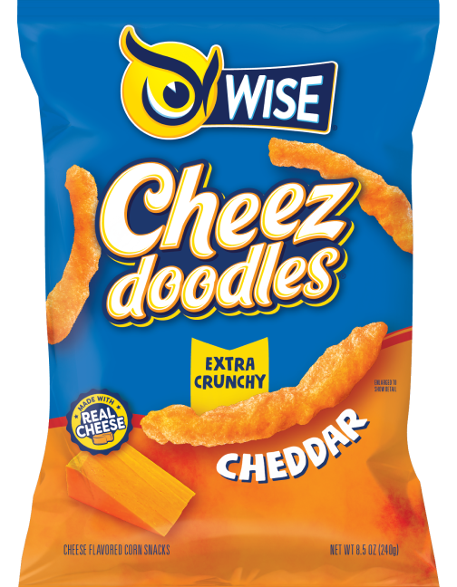Extra Crunchy Cheddar Puffs — Wise Snacks