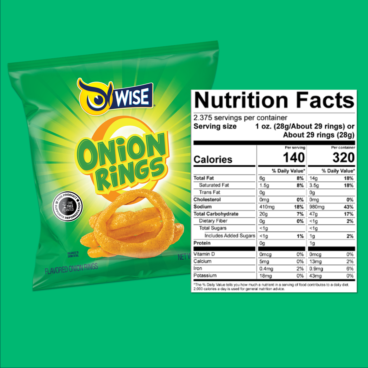 Onion Rings — Wise Snacks